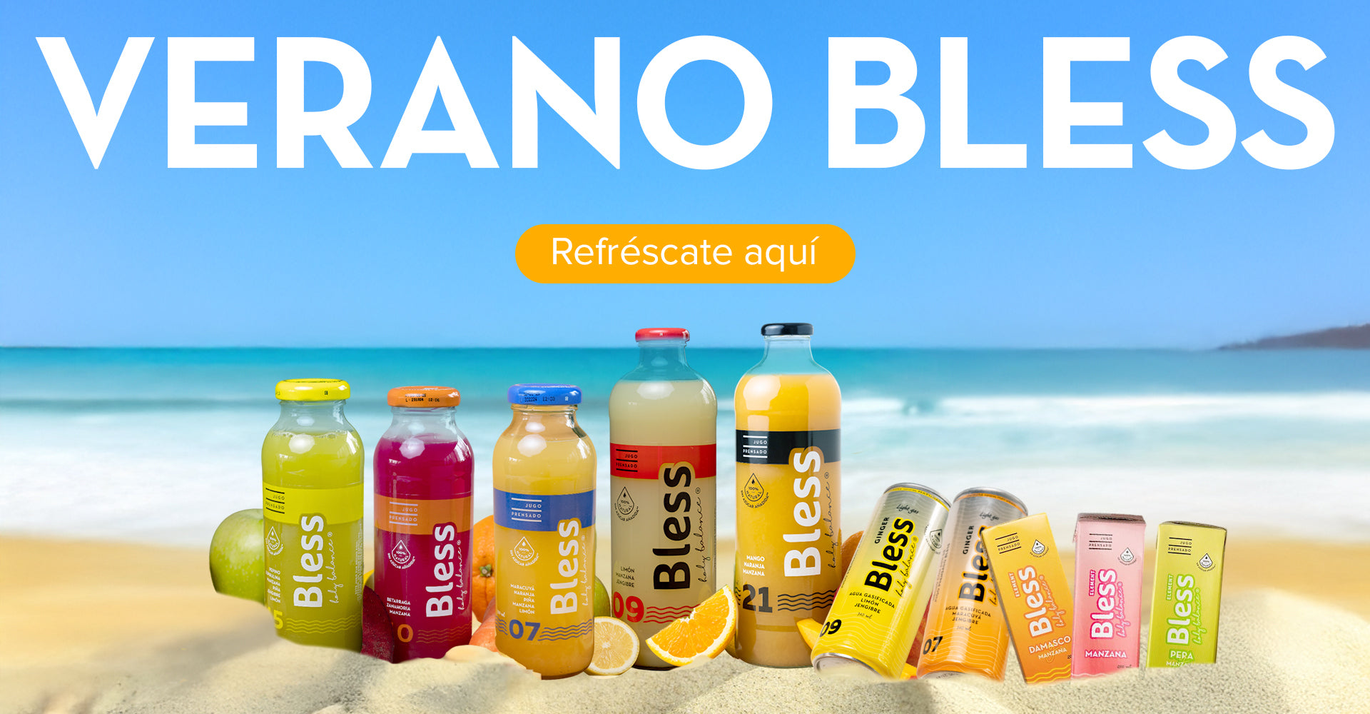 Bless – Jugos prensados 100 % naturales – Jugos Bless